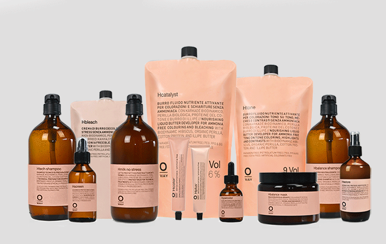 Organic hair care store